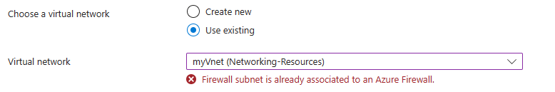Change Azure Firewall from Force Tunneling to use the Azure FW for ...