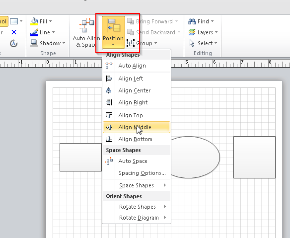 Visio 2010 Auto Align & Space - Microsoft Q&A