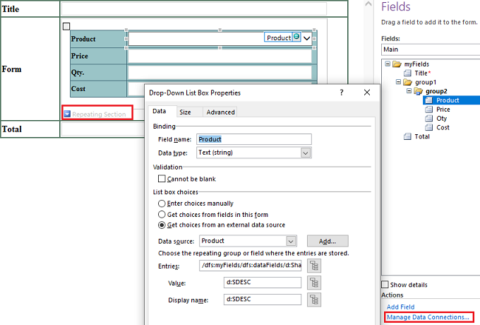 Add quantity field to repeating Table - Microsoft Q&A Add quantity field to repeating Table - Microsoft Q&A