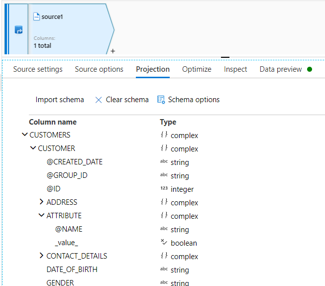 Adf Xml Flatten I Can T Unroll Root Microsoft Qanda