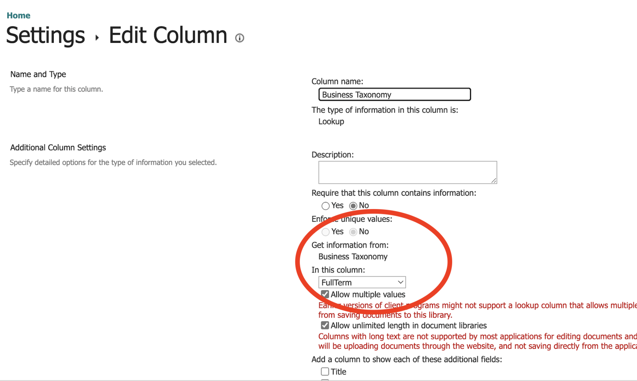 Lookup columns not linked to Lookup lists anymore. Not sure how this happened and can't edit the ...