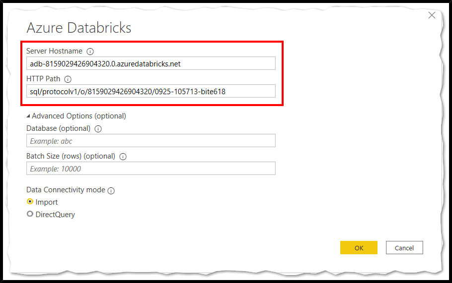 Getting Error When Connecting Databricks Via Power Bi Microsoft Qanda 4990