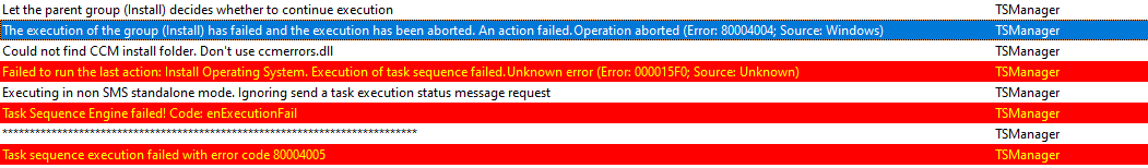 Failure (5616): 19: verify BCDBootEx.failed to run install opearting ...