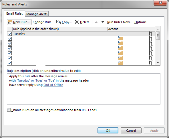 Is there anyway to set up a regular schedule for Outlook out of office replies? - Microsoft Q&A