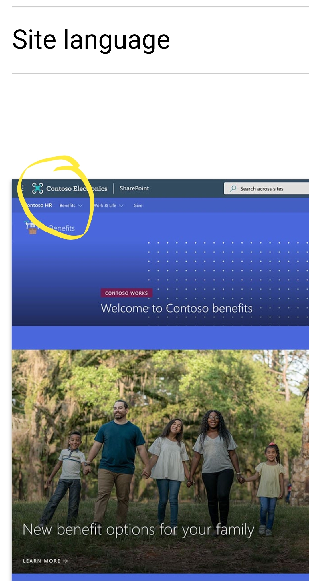 Sharepoint Header Edit - Microsoft Q&A