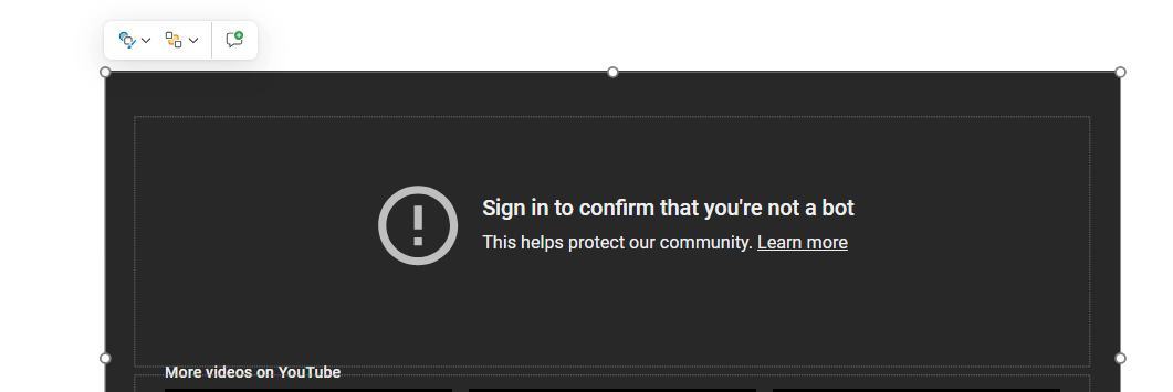 Why am I getting the message "Sign in to confirm you’re not a bot ...