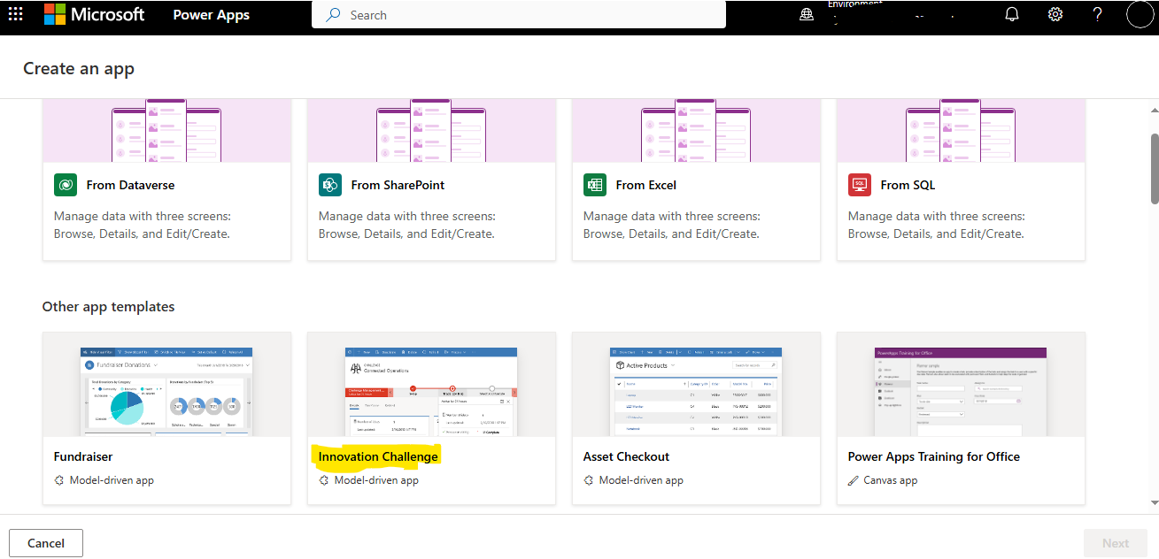 Use Dataverse triggers and actions in Power Automate - where is the Innovation Challenge ...