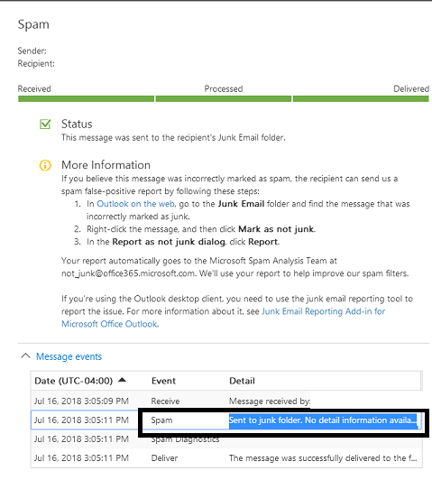 Junk mail bypassing filters - Microsoft Q&A