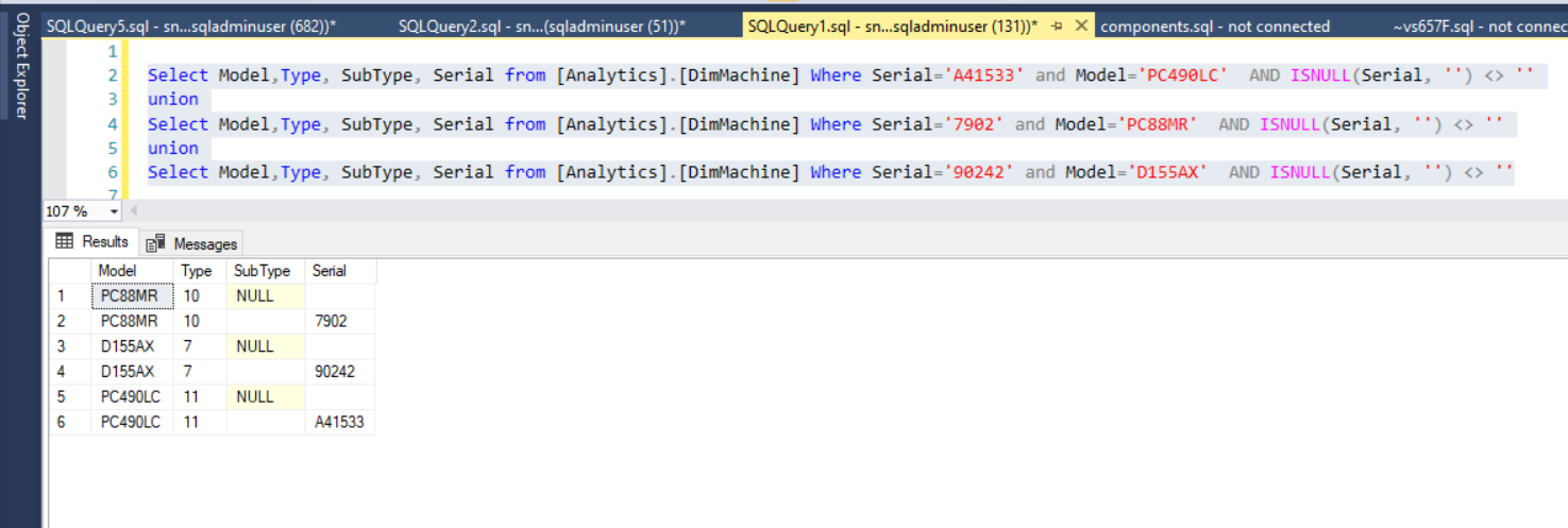 How To Find Null Characters in DWH - Microsoft Q&A