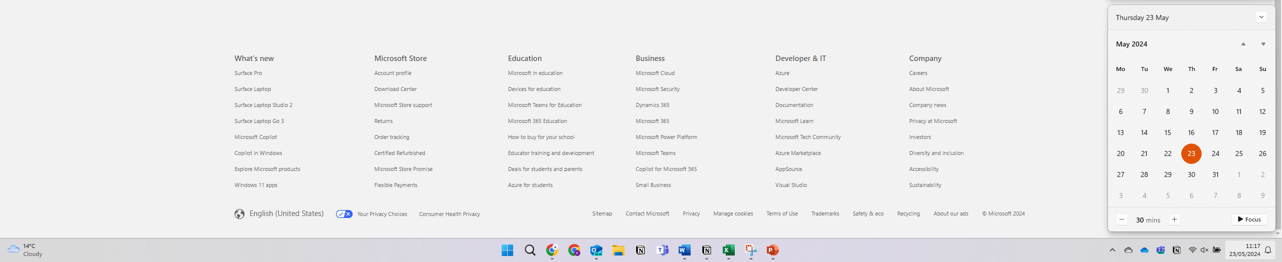How do I view my upcoming events/appointments/commitments in Windows 11 ...