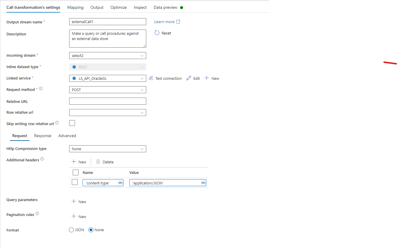 Issue While Calling The External Api In Azure Datafactory Microsoft Qanda 
