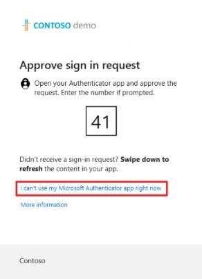 My Authenticator wont show a code , and when i click the options to ...