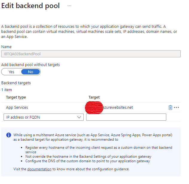 Azure Application Gateway error - 502 Bad Gateway - Microsoft Q&A