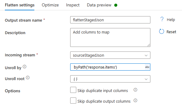 Mapping Dataflow Flatten JSON array with no projection - Microsoft Q&A Mapping Dataflow Flatten JSON array with no projection - Microsoft Q&A