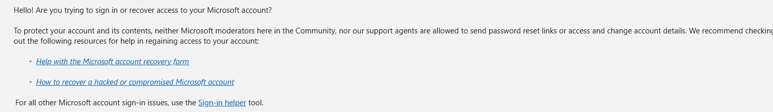 I keep getting TOO MANY REQUESTS and so cannot sign in to hotmail ...