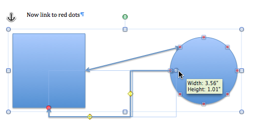 shapes in Word 2011 have no connection points - Microsoft Q&A