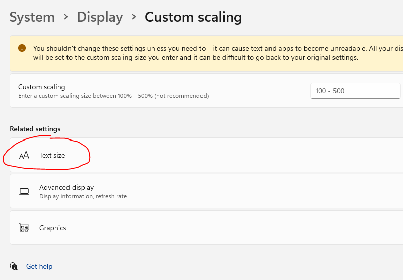 How do I zoom in to the default size for the task bar? - Microsoft Q&A