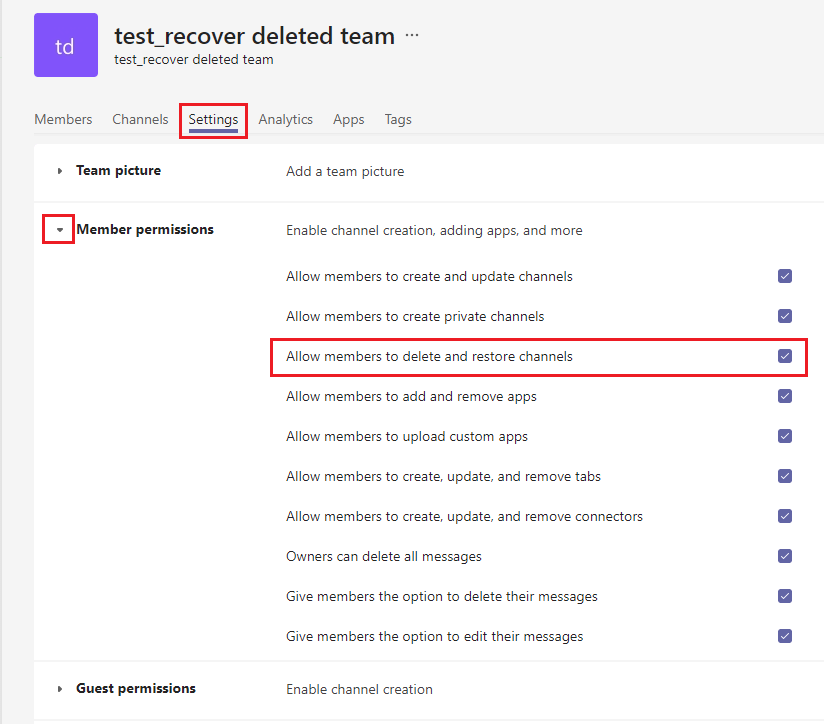 Deleted Teams Channel - Help to recover - Microsoft Q&A