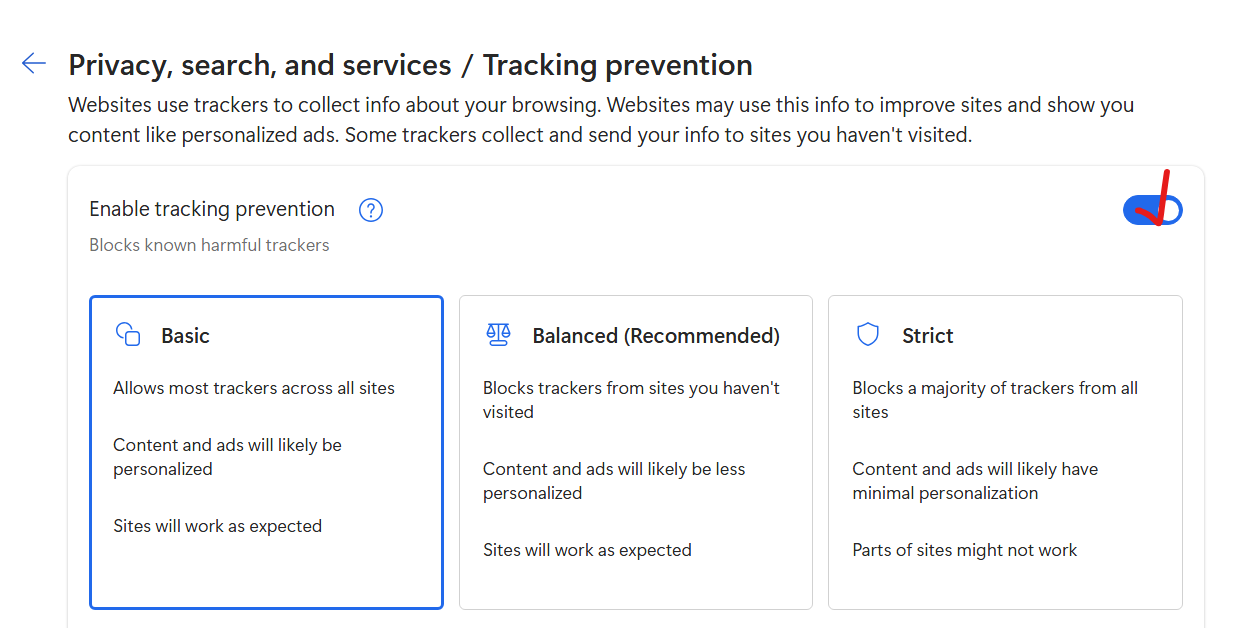 I can't turn off ad blocker on my laptop. - Microsoft Q&A
