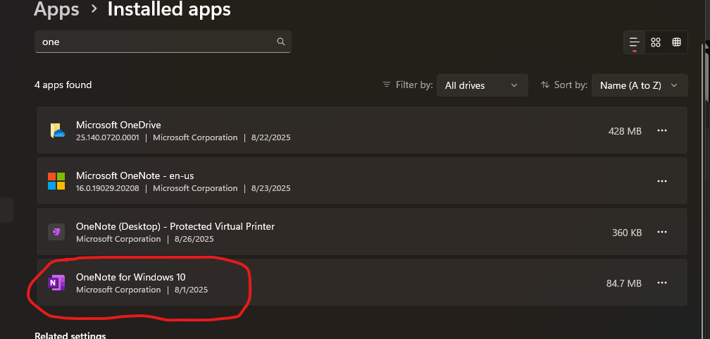 Unable to update to "new OneNote app" - "Unable to create backup" - Microsoft Q&A