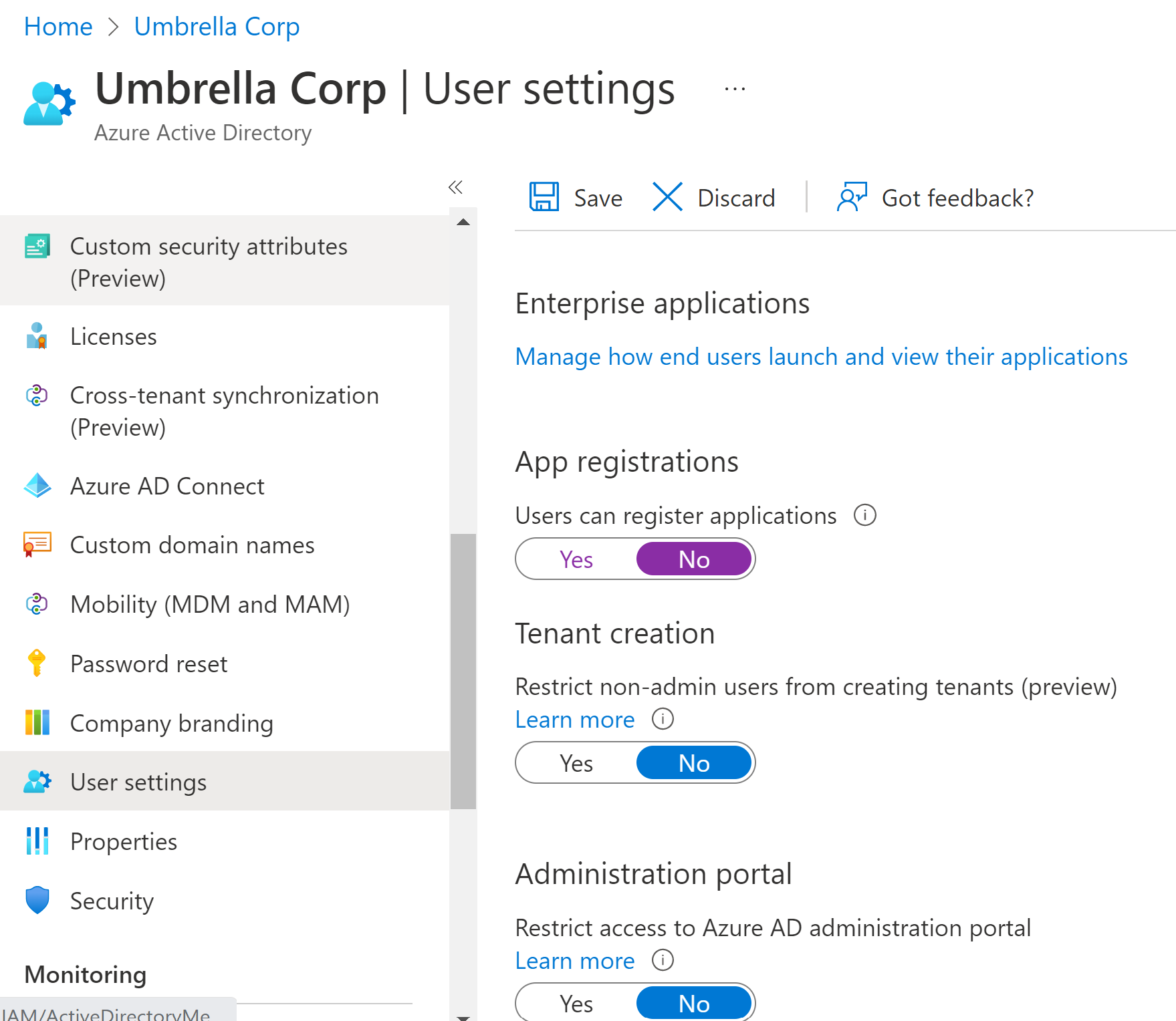 I am unable to make Single sign-on changes even though I'm the owner of the Enterprise ...