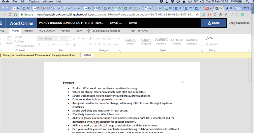 Document Check out Issue - Microsoft Q&A