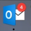 Badge count for unread email on Outlook is showing all account's unread ...