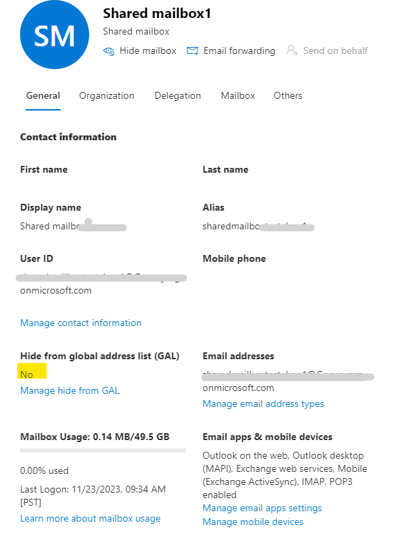 I cannot open a shared mailbox via via account settings on Outlook ...