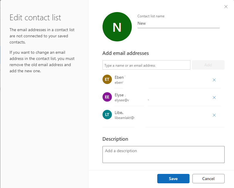 Contact list from forwarded email - Microsoft Q&A