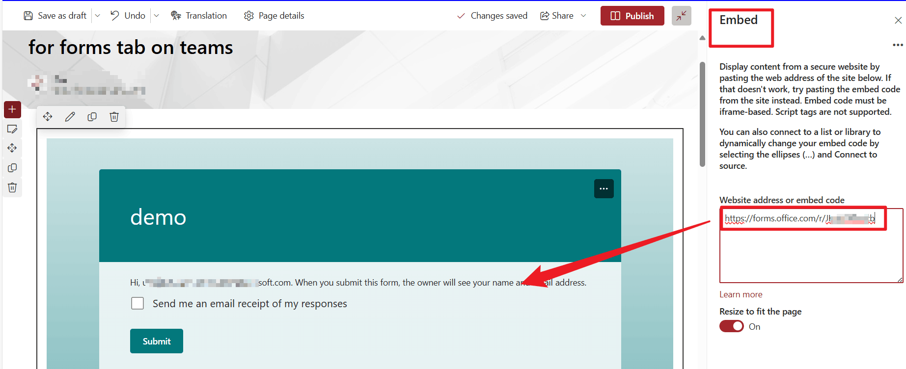 MS Forms does not work in MS Teams Tab - Microsoft Q&A