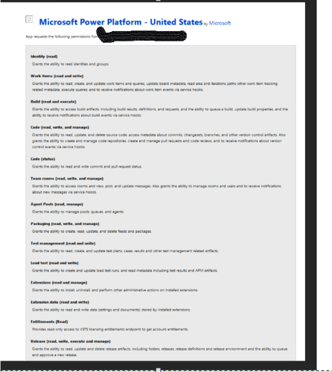 Powerapps Consent Form - Permission required - Microsoft Q&A