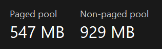 Windows 11 Potential Nonpaged Pool Memory Leak - Proc Tag - Microsoft Q&A
