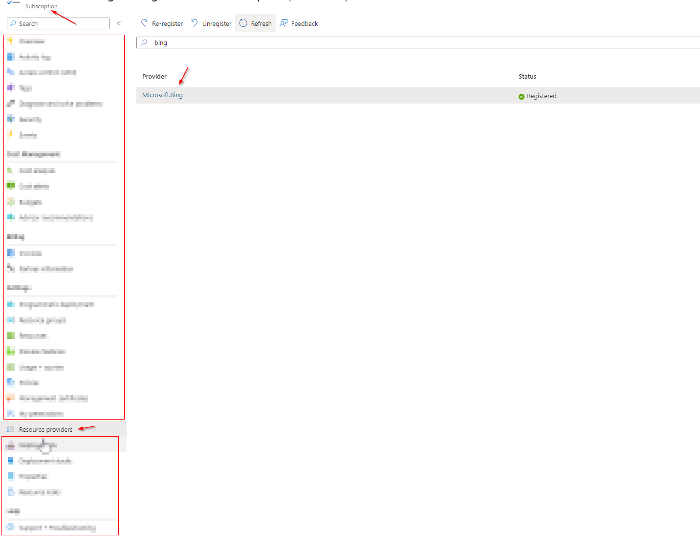 Bing resources are suspended for the subscription - Microsoft Q&A