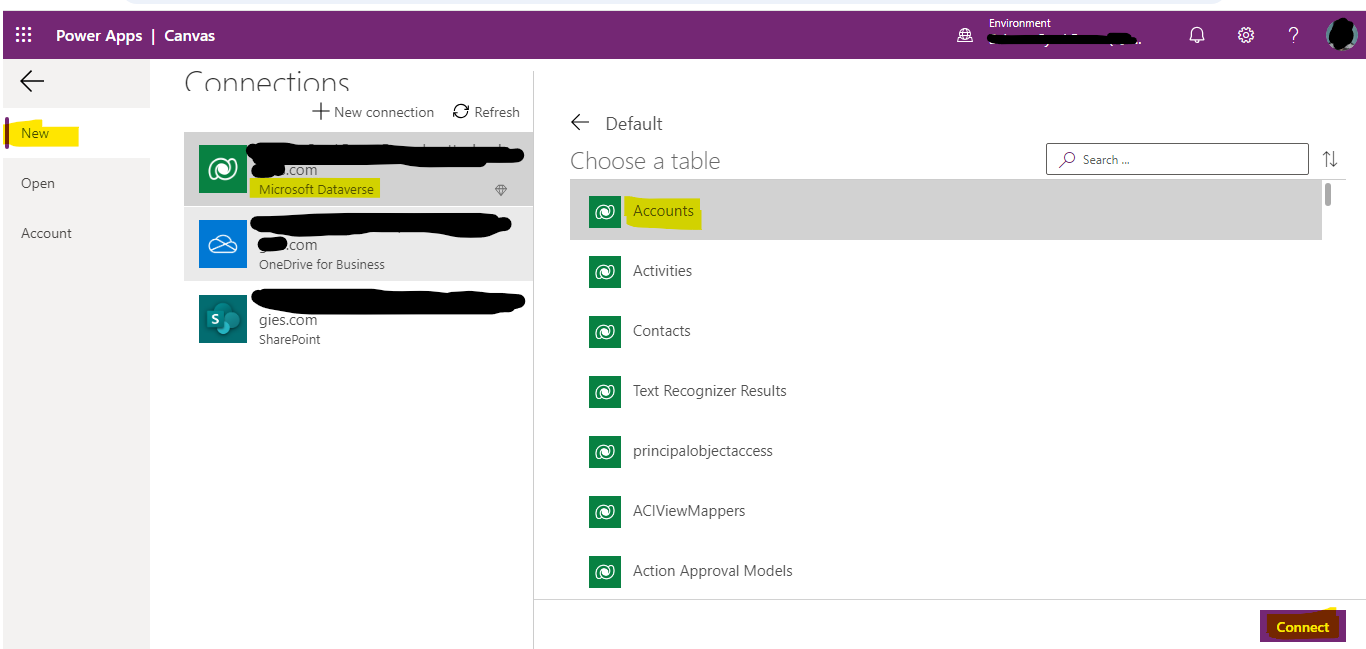 Task: Create an application - Microsoft Q&A