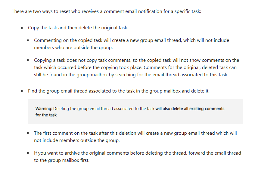 Task Planner Email Notifications - Microsoft Q&A