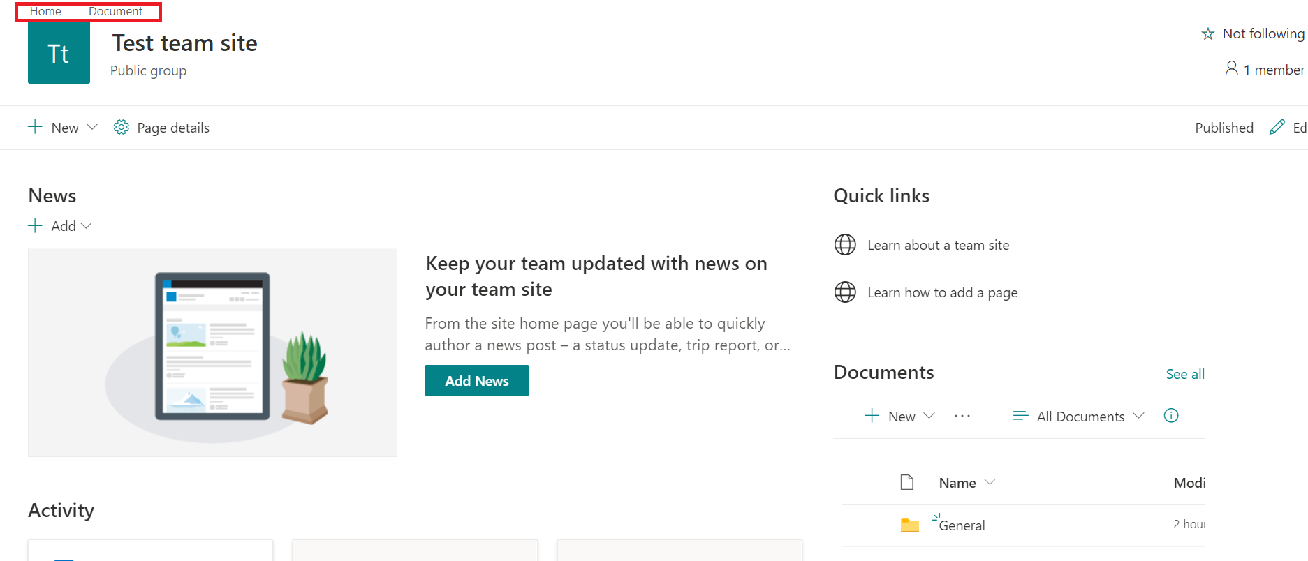 Sharepoint - page alignment - Microsoft Q&A