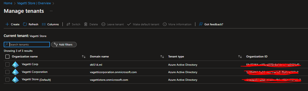 can't delete tenants - Microsoft Q&A