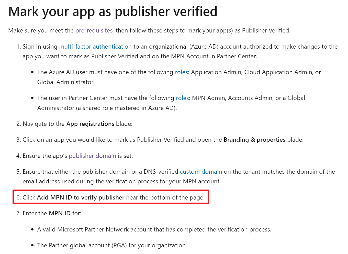 How to verify publisher for Azure AD B2C app - Microsoft Q&A