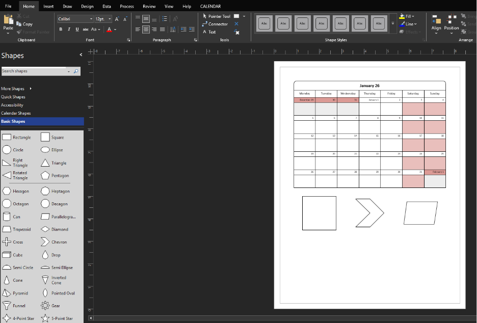 Can't see icon Shapes on Visio using Dark mode - Microsoft Q&A