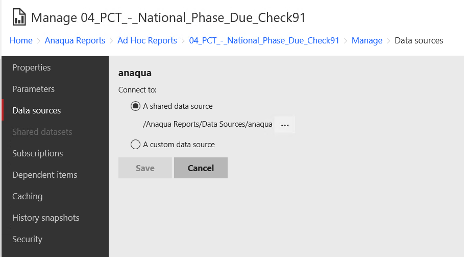Ssrs Bulk Update Custom Data Source Microsoft Qanda 7839