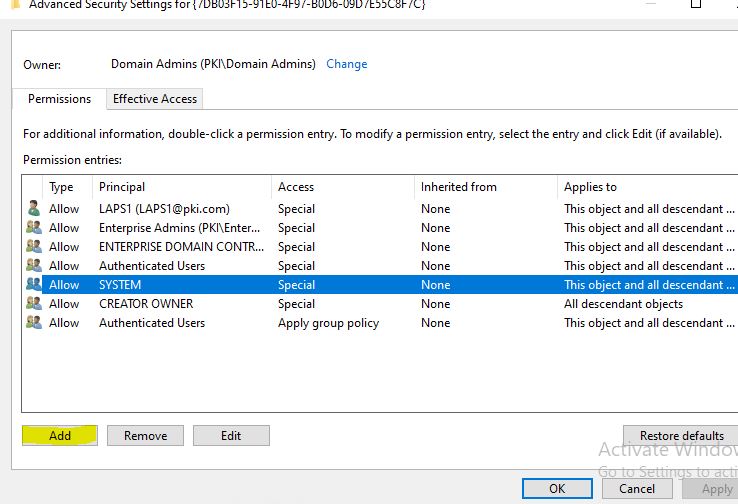 Delegate permission to a single GPO - Microsoft Q&A
