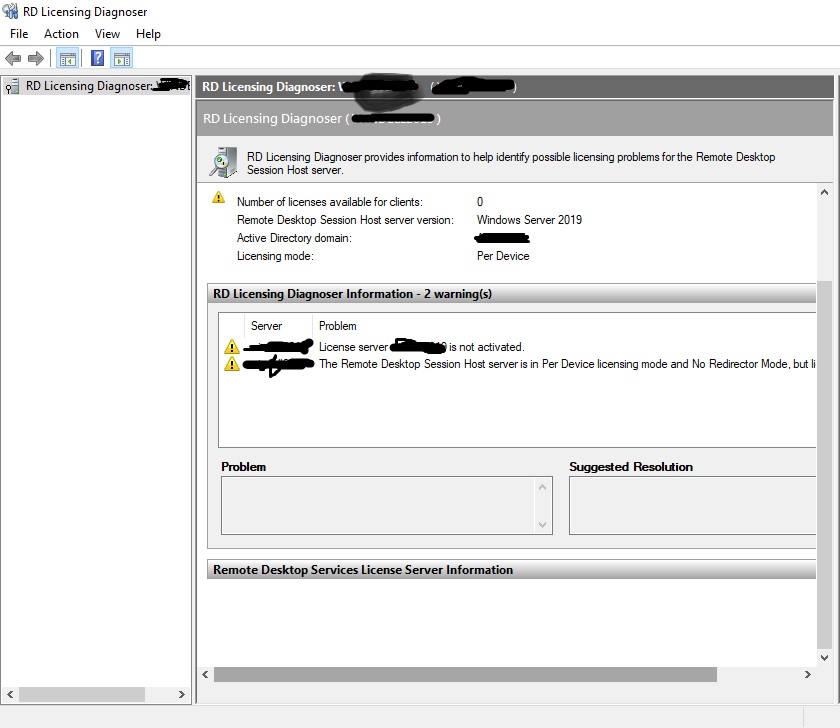rd licensing - Microsoft Q&A