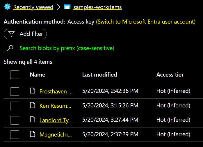 Azure Blob Trigger Does Not Fire For Uploads Or Test Run For That Matter Microsoft Qanda