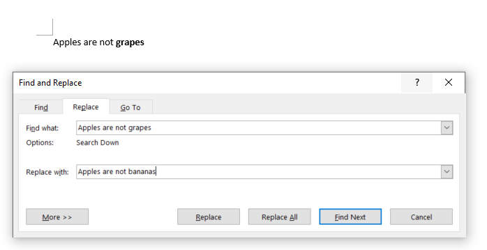 Search and replace in formatted text in Rich Textbox WPF - Microsoft Q&A