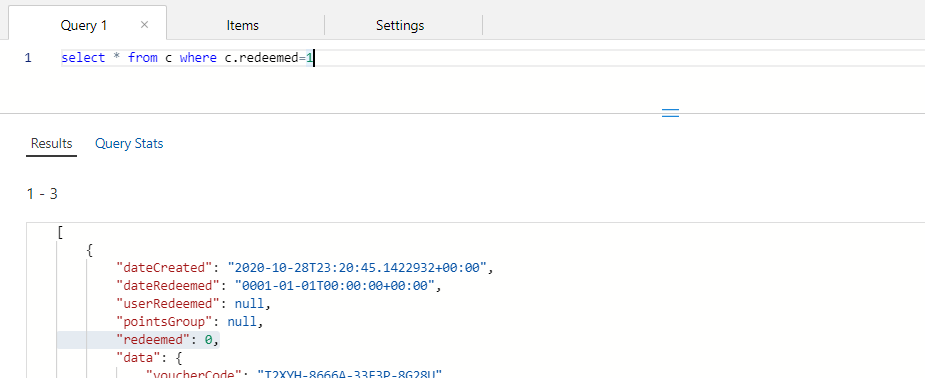 Cosmosdb Sql Where Clause With Numerical Or Boolean Values Giving Weird Results Microsoft Qanda 9333