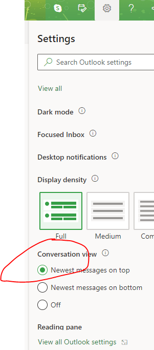 Turn off Conversation View - Microsoft Q&A