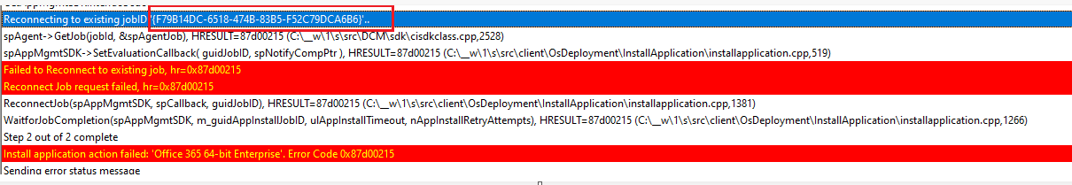 SCCM Office installation stuck during OSD Task Sequence - Microsoft Q&A