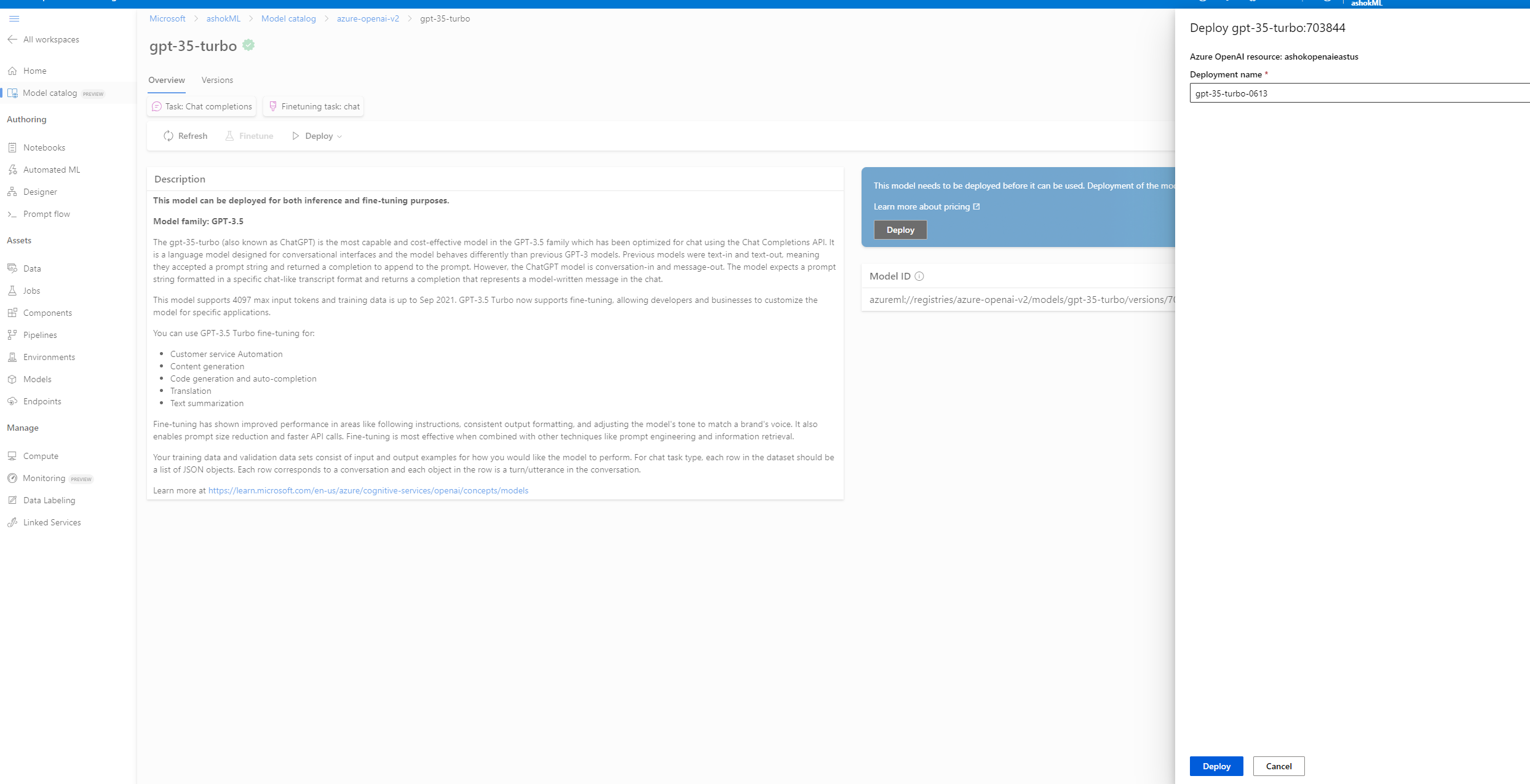 Can't deploy GPT-4 - Microsoft Q&A