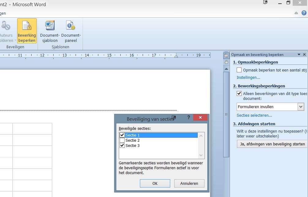 Excel werkblad in invulbaar formulier in Word 2013 - Microsoft Q&A