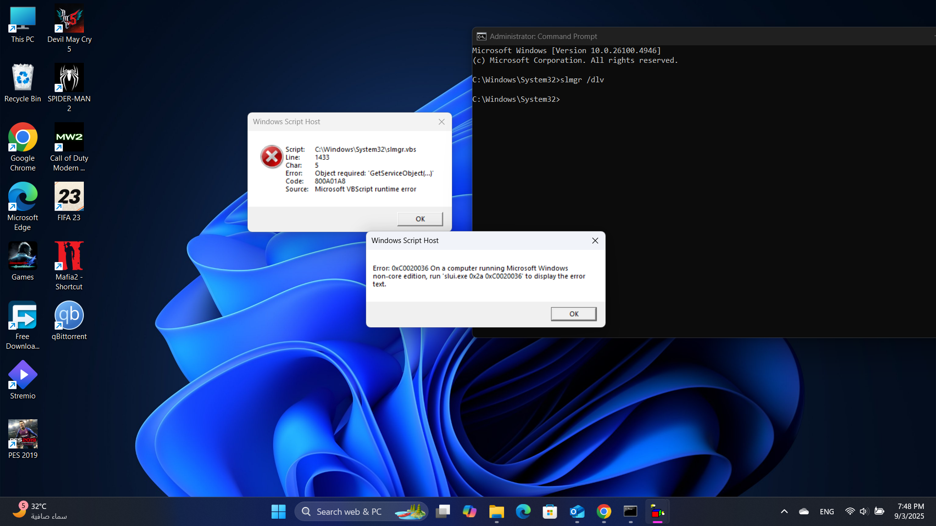 I reinstalled Windows 11 Home on my laptop, but my OEM product key is ...